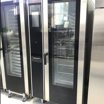 China Stainless Steel Rack Convection Oven 20 Pan Combi Oven For Restaurant Hotel Bakery for sale
