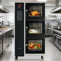 China Steel Construction Commercial Combi Steamer Oven Freestanding For Restaurant Hotel Kitchen for sale