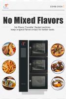 China Steel Construction Commercial Combi Steamer Oven Freestanding For Restaurant Hotel Kitchen for sale