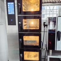 China Hotel Commercial Smart Combi Oven Electric Convection Oven 4 Layers Auto Wash for sale