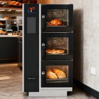 China Free Standing Commercial Kitchen Combi Steamer Oven With Fully Automatic Cleaning for sale