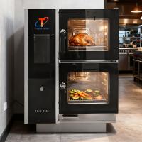 China Restaurant Kitchen Smart Combi Oven Digital Display Multi Layer Combination Oven for sale