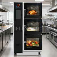 China Touch Screen Catering Combination Ovens Multifunctional Smart Steam Oven For Hotel for sale