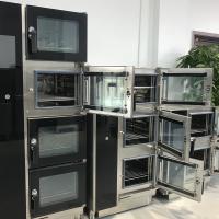 China Commercial 2 Tray Electric Combi Oven Multifunctional Smart Steam Oven Intelligent Cleaning for sale