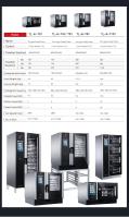China SUS304 Construction Smart Combi Oven Electric Combination Oven For Bakery Bread Pizza for sale