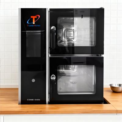 China 2 Layer Desktop Combination Oven Small Intelligent Combi Oven for Restaurants / Schools for sale
