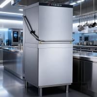 China Fully Automated Commercial Hood Dishwasher Restaurant Dishwashing Equipment OEM Size for sale