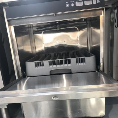 China Automatic Under Counter Bar Glass Dish Washer Stainless Steel Restaurant Undercounter Commercial Dishwasher for Hotel for sale