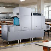 China Free Standing Commercial Rack Conveyor Dishwasher Dish Washing Machine For Restaurant Hotel for sale
