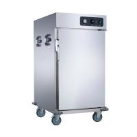 China 5 Trays Single Door Banquet Warming Cart Adjustable Temperature For Large Restaurants for sale