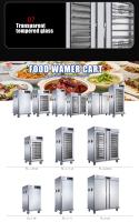 China Single Door Food Warmer Cart Kitchen Equipment Food Warming Cabinet For Restaurant for sale