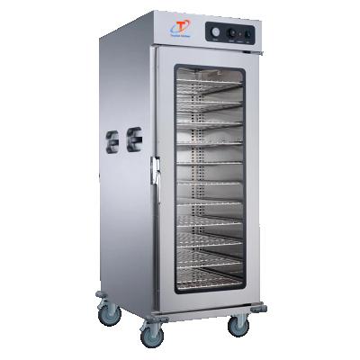 China Multi Size Glass Door Food Warmer Cart Catering Mobile Food Warming Cart for sale