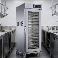 China Multi Size Glass Door Food Warmer Cart Catering Mobile Food Warming Cart for sale