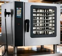 China Electric 4 Tray Commercial Combi Oven Precise Temperature Control for Pizza Fast Food for sale