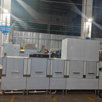 China Heavy Duty Conveyor Dishwasher Designed to Streamline Dishwashing Processes in Restaurants Cafeterias and Catering Services for sale