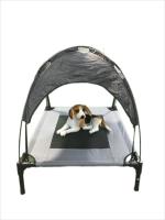 China Hand Wash Portable Elevated Dog Cot With Removable Canopy Raised Cat Dog Bed Travel for sale