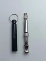 China 8cm*0.8mm Metal Ultrasonic Dog Training Whistle with Shipping Port Shanghai or Nanjing for sale