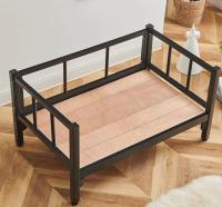 China Metal Elevated Dog Bed for Small and Medium Pets 63*44*40cm Bearing Capacity 10-20kg for sale