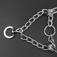 China New design metal dismountable dog training chain dog collar pet products for sale