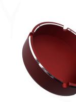 China Simple aluminum alloy ashtray Creative business  ashtray for home living room for sale