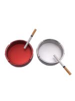 China Simple aluminum alloy ashtray Creative business  ashtray for home living room for sale