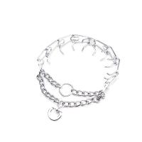 China Hot selling stainless steel dog collar chain pet training chain dog collar for sale