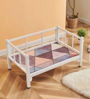 China Pet Bed Metal Frame Elevated Dog Bed Raised Waterproof Cooling Pad for Dogs and Cats for sale