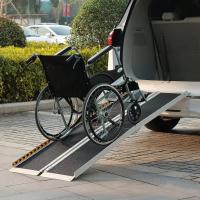 China Best quality aluminum ramp for wheelchair folding wheelchair ramp portable Step for sale