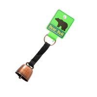 China Colorful outdoor metal  ribbon bear-proof bear bell dog-proof bell  for Hiking Safety for sale