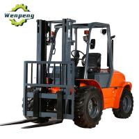 China 4WD Rough Terrain Forklift 3.5 Ton Off Road Forklift for Construction for sale
