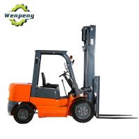 China Four Wheel Diesel Forklift 3Ton Industrial Diesel Forklift Truck for sale