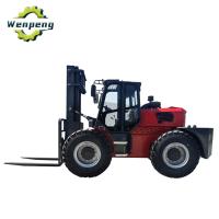 China 7Ton Rear Steering Rough Terrain Forklift for Construction for sale