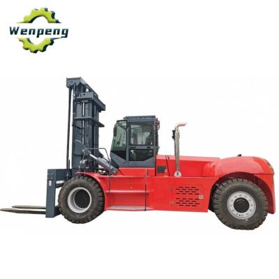 China Heavy Duty Diesel Forklift 20Ton Diesel Counterbalance Forklift for sale