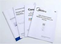 China 800G 1000G Instruction Booklet Printing Spiral Bound Planner Printing for sale