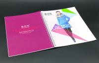 China 800G 1000G Instruction Booklet Printing Spiral Bound Planner Printing for sale