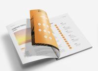 China 800G 1000G Instruction Booklet Printing Spiral Bound Planner Printing for sale