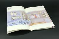 China 800G 1000G Instruction Booklet Printing Spiral Bound Planner Printing for sale