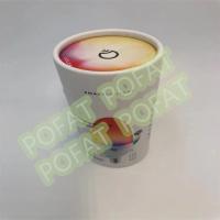 China Litho Cardboard Tea Canister Paper Tube Packaging For Food for sale