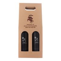 China C2S Specialty Paper Corrugated Wine Bottle Carriers Clay Coated for sale
