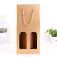 China C2S Specialty Paper Corrugated Wine Bottle Carriers Clay Coated for sale