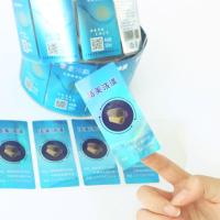 China PVC Printing Label Stickers Offset Printing / Digital Printing Customized for sale