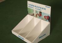 China Litho CMYK Custom Printed Display Boxes Clay Coated Paper Yellow for sale