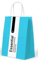China Embossed Printing Paper Bag 250gsm Printed Paper Carrier Bags for sale