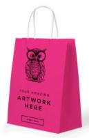 China Embossed Printing Paper Bag 250gsm Printed Paper Carrier Bags for sale