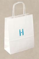 China Embossed Printing Paper Bag 250gsm Printed Paper Carrier Bags for sale