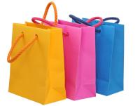 China Embossed Printing Paper Bag 250gsm Printed Paper Carrier Bags for sale