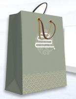 China Embossed Printing Paper Bag 250gsm Printed Paper Carrier Bags for sale