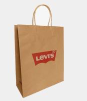 China Embossed Printing Paper Bag 250gsm Printed Paper Carrier Bags for sale