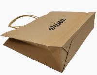 China Embossed Printing Paper Bag 250gsm Printed Paper Carrier Bags for sale