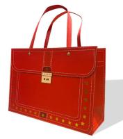 China Embossed Printing Paper Bag 250gsm Printed Paper Carrier Bags for sale
